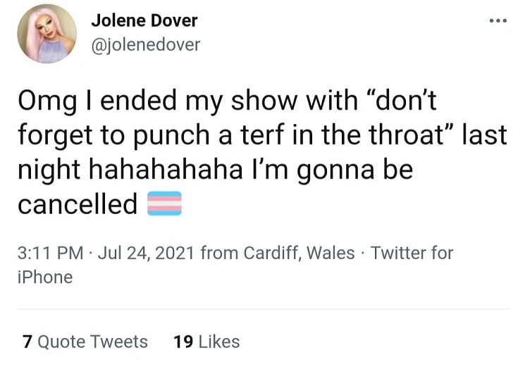 J.K. Rowling, TERFs, transphobes, Magdalen Berns, Rachel Rooney, GLAAD ...