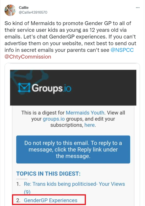 Mermaids, Susie Green, breast binding, 'She said, they said', @mimmymum