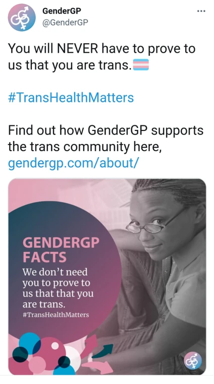 GenderGP, Helen Webberley, Michael Webberley, Marci Bowers