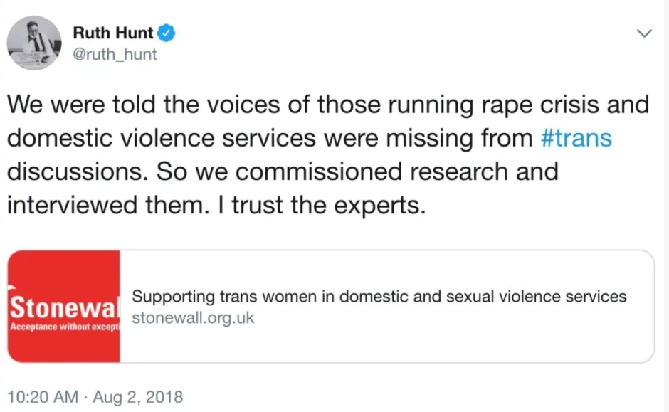 Morgane Oger, Tyler Porter, Vancouver Rape Relief, Karen Ingala Smith ...